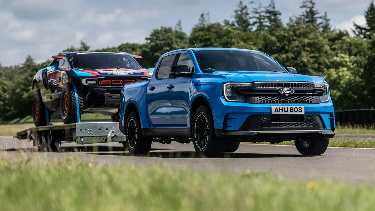 FORD RANGER MS-RT PHEV – 2.3L Turbocharged 4-Cylinder Petrol, 281 hp, e4WD